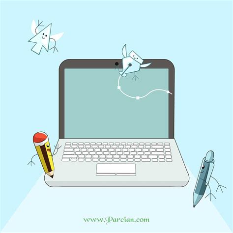 فایل طرح کارتونی لپ تاپ پارشن