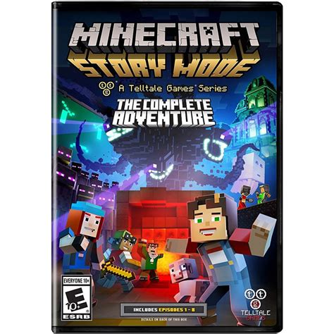 Minecraft Minecraft Story Mode The Complete Adventure Media Minecraft Merch