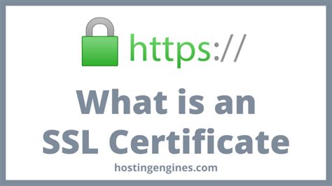 What Is An SSL Certificate And How Does It Work The Definitive Guide HostingEngines