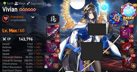 Epic Seven Vivian Build 2023 Skill Equipment And Artifacts Zathong