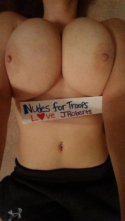 Jessica Roberts Via Reality Kings Supports The Nudes For Troops