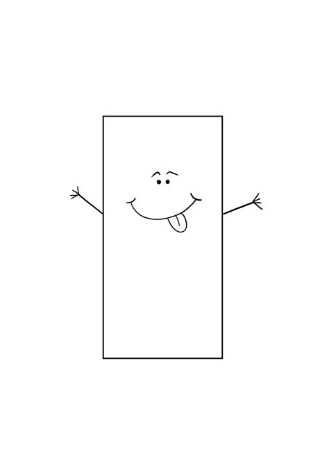 Desenhos Para Colorir Retangulo Desenho De Retângulo Para Colorir Png