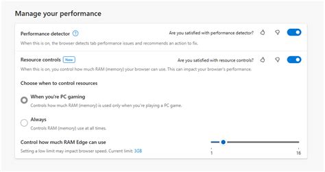 microsoft s new ram limiter for edge browser makes its way into latest beta version tom s hardware