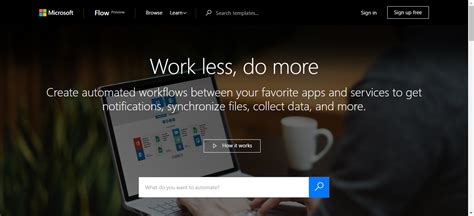 Microsoft Flow Work Less Do More New Tool From Microsoft