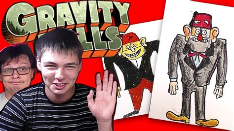 Как живут в Америке Рисуем СТЭНА из ГРАВИТИ ФОЛЗ Youtube