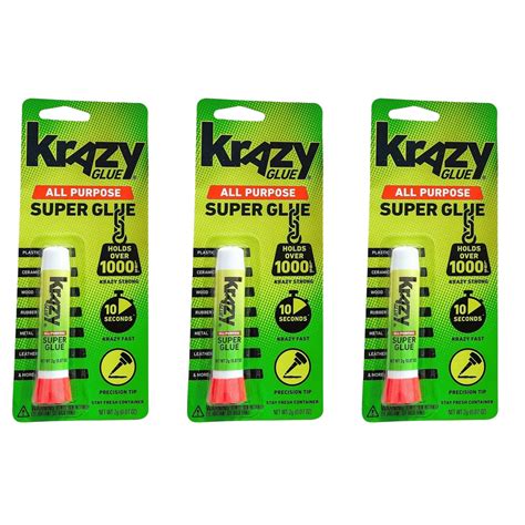 Krazy Glue Elmers Original Crazy Super Glue All Purpose Instant Repair
