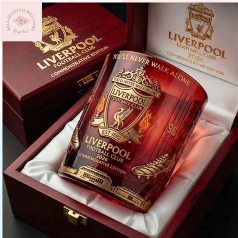 Liverpool Football Club 2026 Commemorative Whiskey Glass