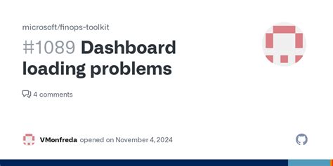 Dashboard Loading Problems · Issue 1089 · Microsoftfinops Toolkit