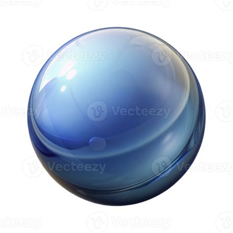 Gorgeous Acclaimed Hyper Specific Professional Render Of A Single Glass Marble Isolated Cutout