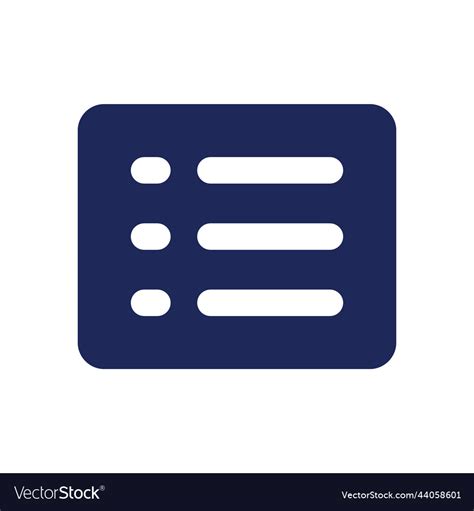 Checklist Black Glyph Ui Icon Royalty Free Vector Image