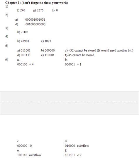 Solved Chapter Don T Forget To Show Your Work F Chegg
