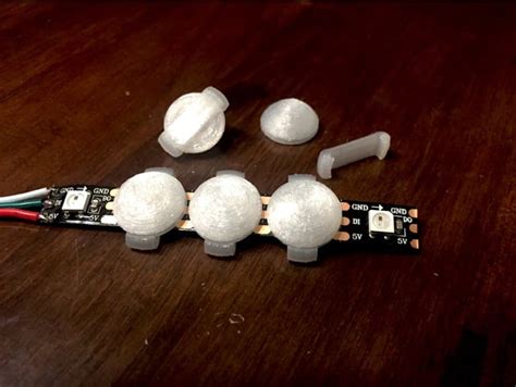 Led Strip Radial Diffuser 3dthursday 3dprinting Adafruit Industries Led Strip Radial Diffuser 3dthursday 3dprinting Adafruit Industries