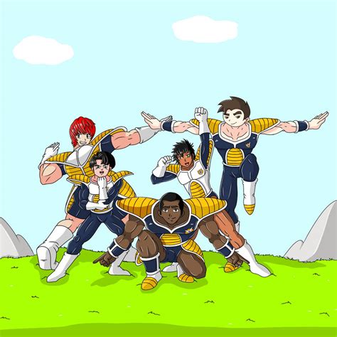 Ginyu Decoys Ginyu Force Pose Tokusentai Know Your Meme