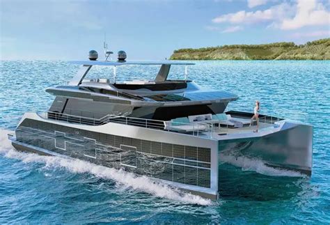 Sunreef Supreme 80 Power Catamaran Is Covered With Solar Skin To Supply Power Onboard Tuvie Design