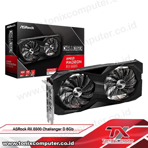 Asrock Radeon Rx Gb Ddr Challenger D G Tonix Computer