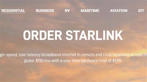 All Seven Starlink Internet Plans Explained
