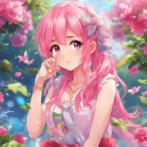 Cute Pink Hair Anime Beautiful By Moonprincessi On Deviantart