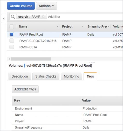 automating backup of ebs volumes — ecs