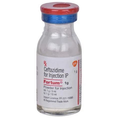 Ceftazidime Injection I P 1gm 1000 Mg At Rs 240 Vial In Surat Id