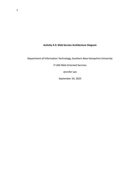 Activity 4 3 Web Service Architecture Diagram 1 Activity 4 3 Web Service Architecture Diagram
