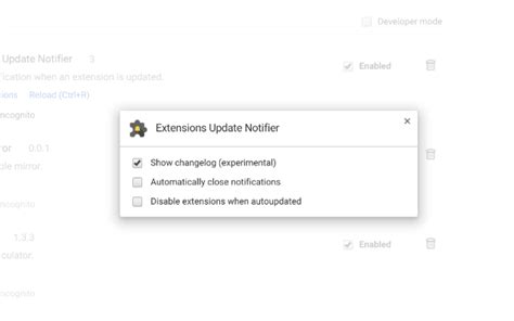 GitHub Beaufortfrancois Extensions Update Notifier Chrome Extension Extensions Update