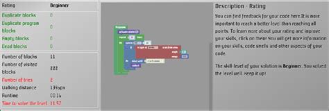 The Feedback Tab Supports Learners Reflection And Introspection On