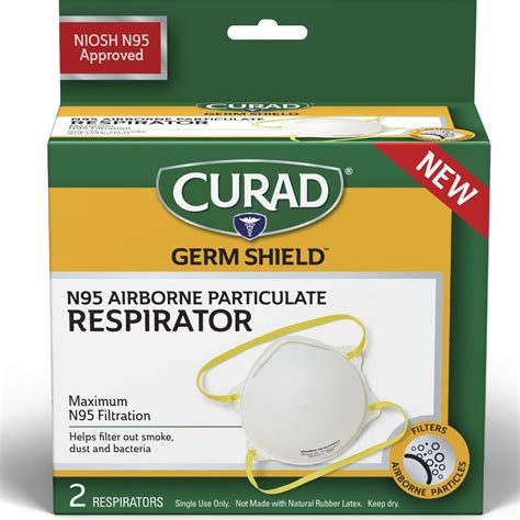 N95 Cone Style Particulate Respirator Masks Box Of 2