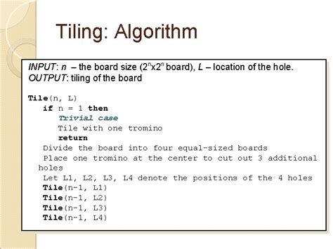 Divide And Conquer Divide And Conquer Algorithms Consist