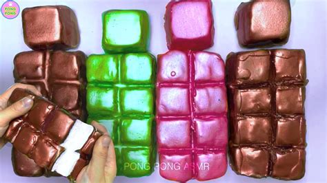 오독오독 초콜렛 석고 점토 부수기 Chocolate Clay Plaster Cracking Asmr Youtube