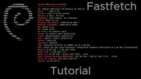 Fastfetch Step By Step Tutorial To Learn How To Customize It