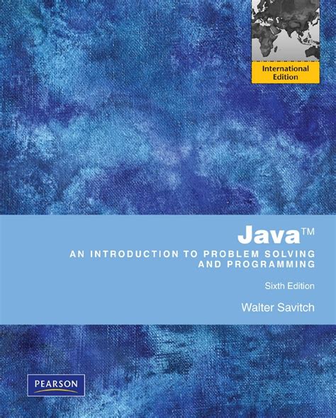 Java An Introduction To Problem Solving And Programming Pearson F
