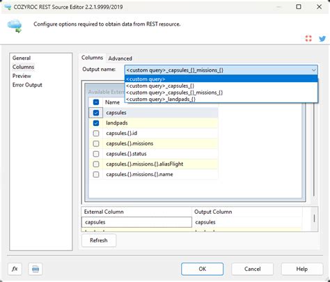 Rest Configuration Graphql Cozyroc