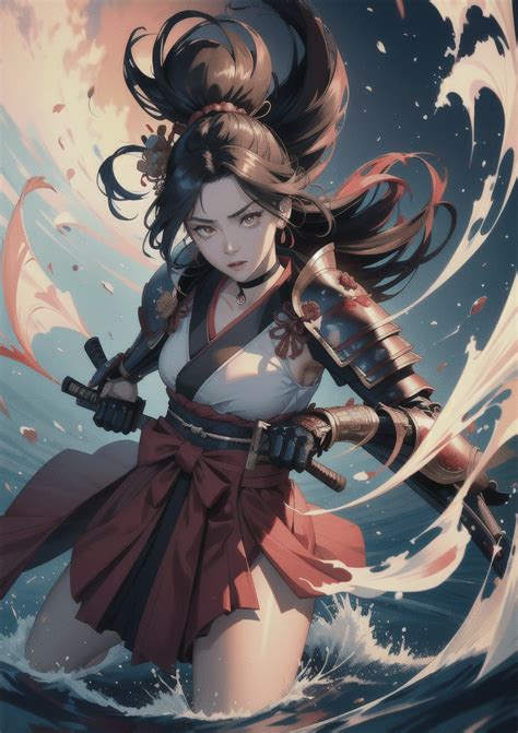 Samurai Girl 08 Behance