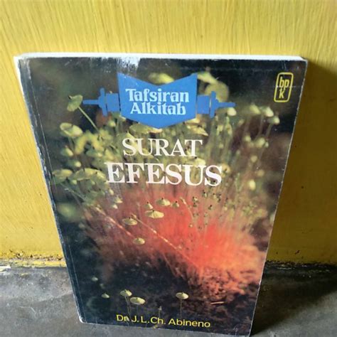 Jual Tafsiran Alkitab Surat Efesus Shopee Indonesia