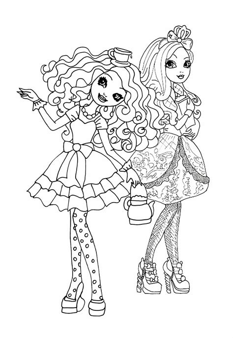 Desenho De Raven Queen Ever After High Para Colorir