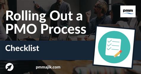 Checklist Rolling Out Pmo Process Pm Majik