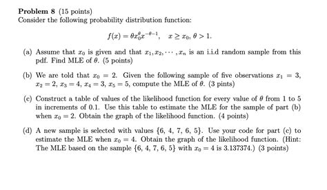 Solved Problem 8 15 Points Consider The Following