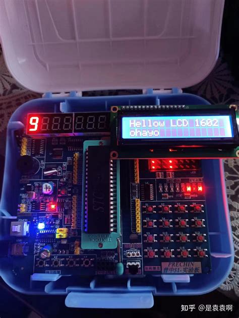 lcd1602 液晶显示的应用 知乎