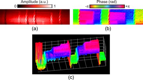 Figure 3 From Scan Less Confocal Phase Microscopy Based On Dual Comb Spectroscopy Of Two
