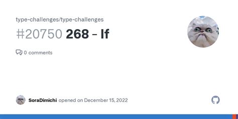 268 If · Issue 20750 · Type Challengestype Challenges · Github