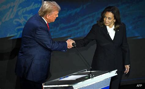 Us Election 2024 Donald Trump Rhetoric Darkens Kamala Harris Vows