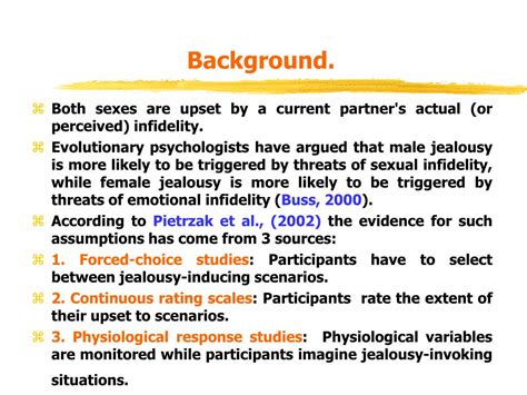 Ppt Evolutionary Psychology Workshop 8 Jealousy Powerpoint