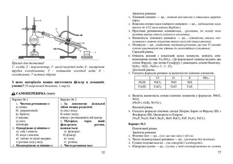 Робочий зошит з хімії 7 клас І частина Інші методичні матеріали Хімія