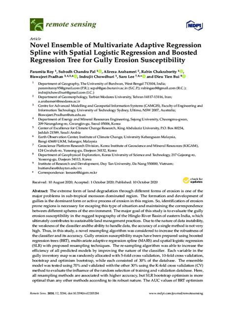 fillable online novel ensemble of multivariate adaptive regression