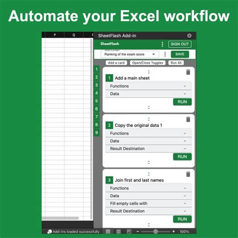 Yuto Saizen On Linkedin Sheetflash Excelautomation Productivitytools
