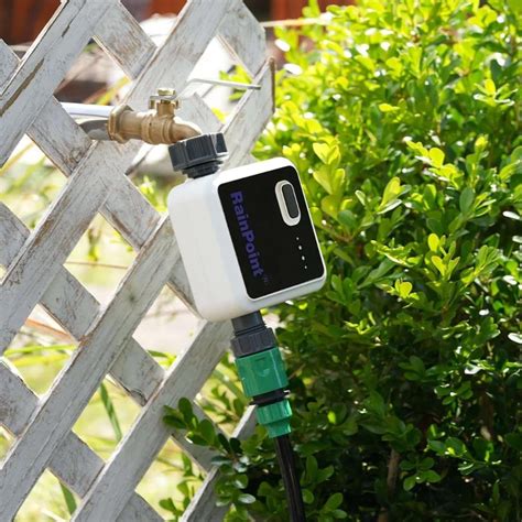 Smart Water Tap Timer Wi Fi Control One Zone Rainpoint Water Irrigation