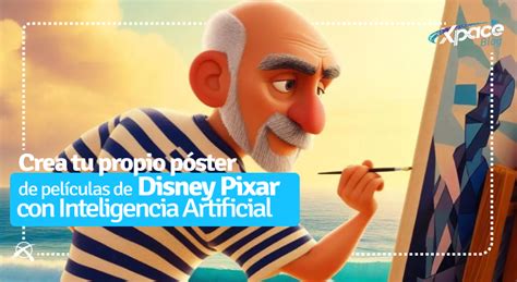 Crea Tu Propio Póster De Películas De Disney Pixar Con Inteligencia