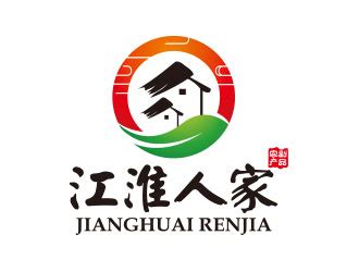 深圳江淮人家农副产品有限公司LOGO设计欣赏 LOGO800