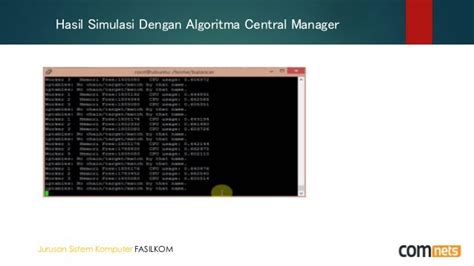 Perancangan Sistem Load Balancing Pada Web Server Dengan Algoritma Ce