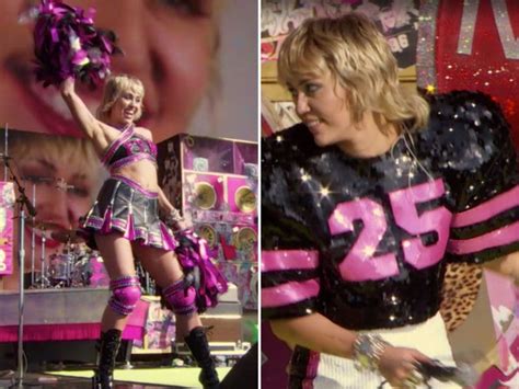 Miley Cyrus Cheerleading Miley Cyrus Writes Heartfelt Letter To Hannah